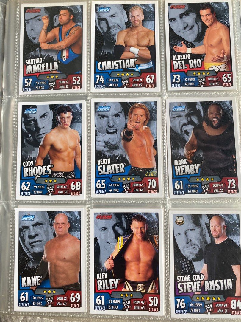 WWE Slam Attax Trading Card Game, Hobbies & Toys, Memorabilia ...