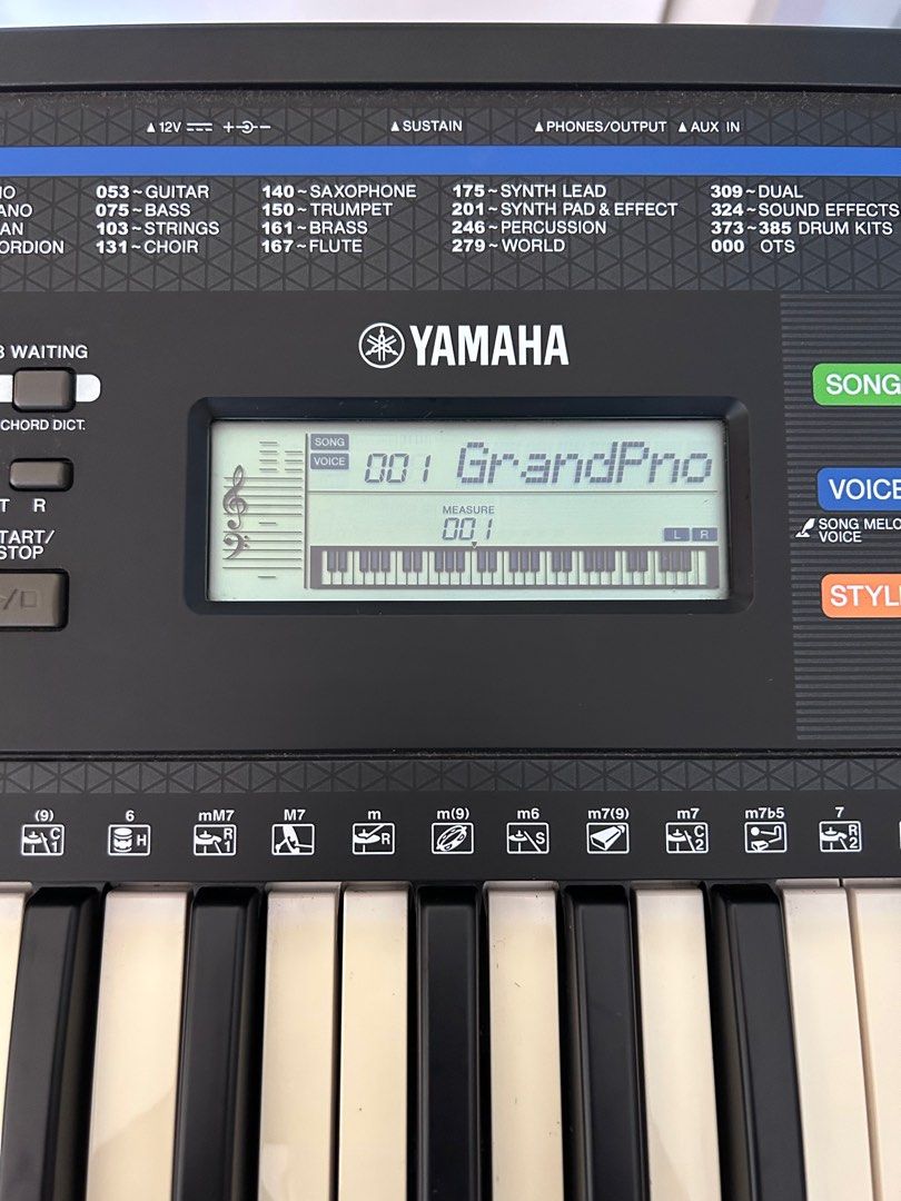 Yamaha Keyboard Piano, Hobbies & Toys, Music & Media, Musical ...