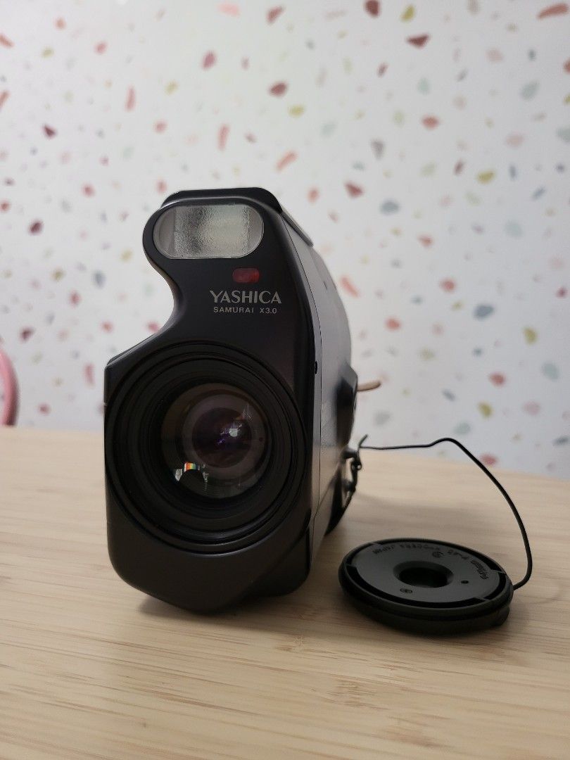 Yashica Samurai X3.0, rare half frame 35mm film camera with accessories ...
