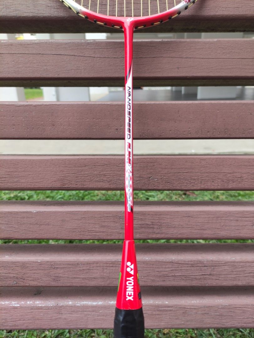 Yonex Nanospeed Alpha X Badminton Racket, Sports Equipment, Sports ...