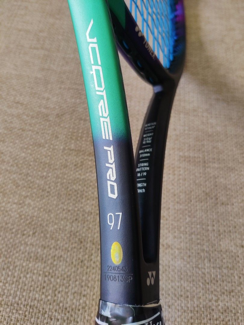 Yonex vcore pro 97 (2022), Sports Equipment, Sports & Games, Racket ...