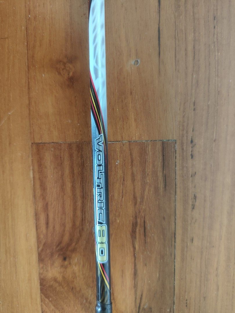 Yonex voltric 80 badminton racket, Sports Equipment, Sports & Games ...