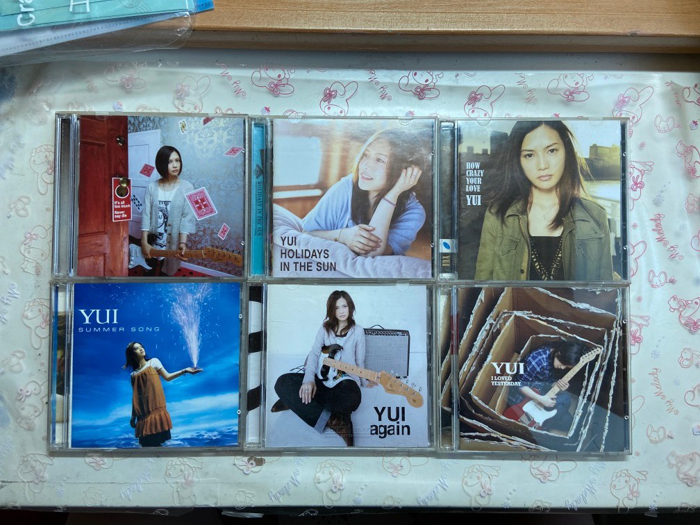 Yui Albums (全要) 收藏用, 興趣及遊戲, 音樂、樂器 & 配件, 音樂與媒體 - CD 及 DVD - Carousell