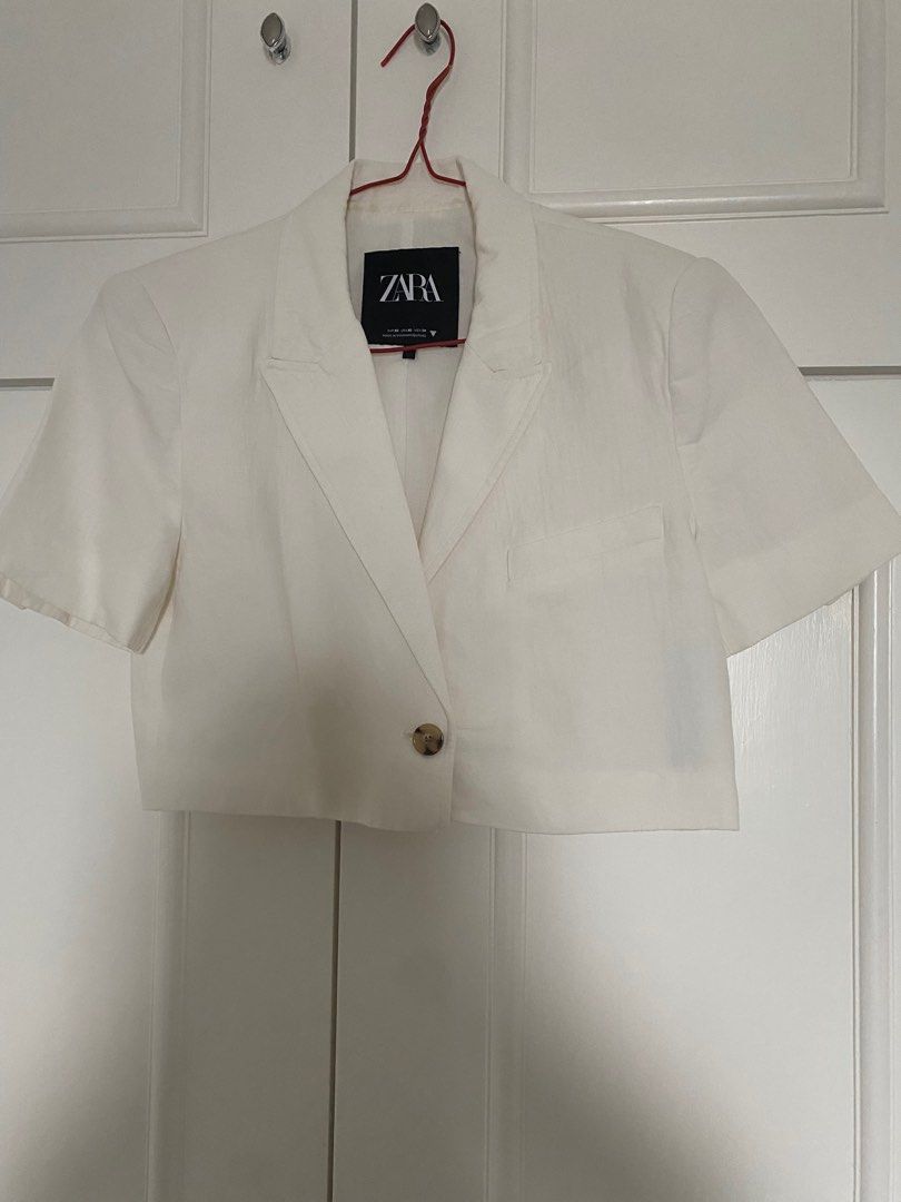 Zara short sleeved top, 女裝, 上衣, T-shirt - Carousell