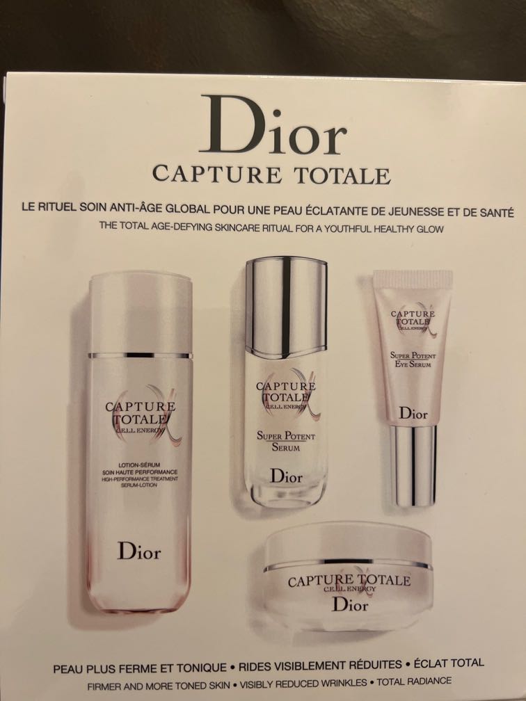 100% New & Real Dior Sample Set, 美容＆化妝品, 健康及美容 - 皮膚護理, 面部 - 面部護理 ...