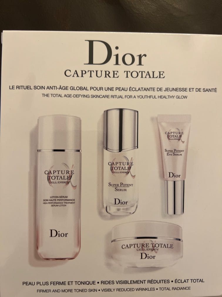 100% New & Real Dior Sample Set, 美容＆化妝品, 健康及美容 - 皮膚護理, 面部 - 面部護理 ...