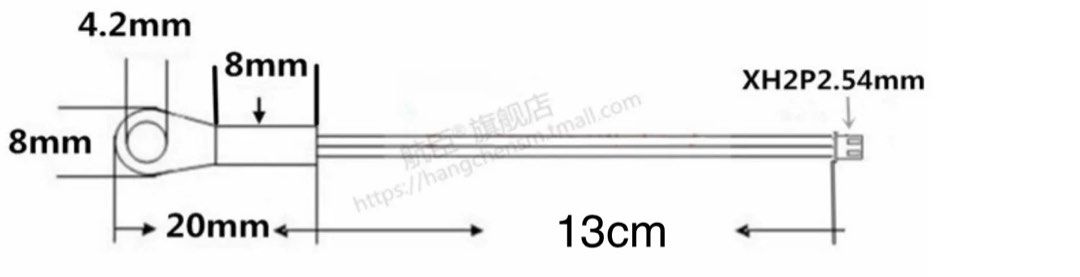 150K ohm / 200K ohm temperature sensor 1% accuracy waterproof ...