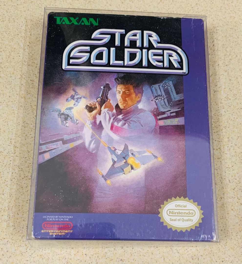 1988 Nintendo NES Star Soldier, Video Gaming, Video Games, Nintendo on ...