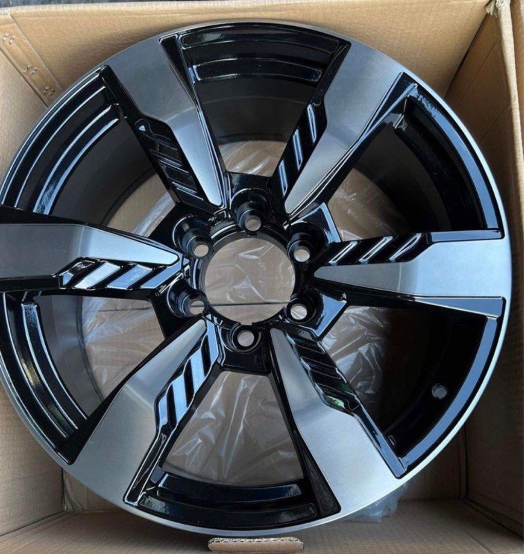 1pc 20” TRD Mags 6Holes pcd 139 for spare use only no caps on Carousell