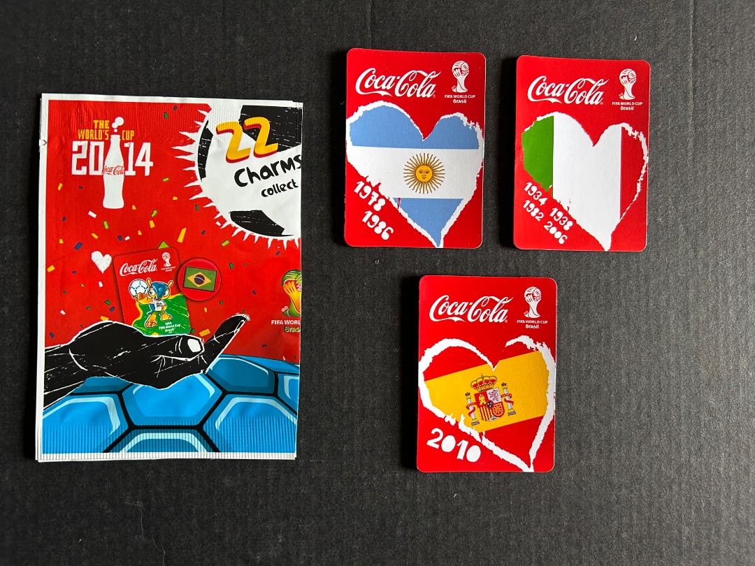 2014 FIFA World Cup Coca Cola Collectible Magnets on Carousell