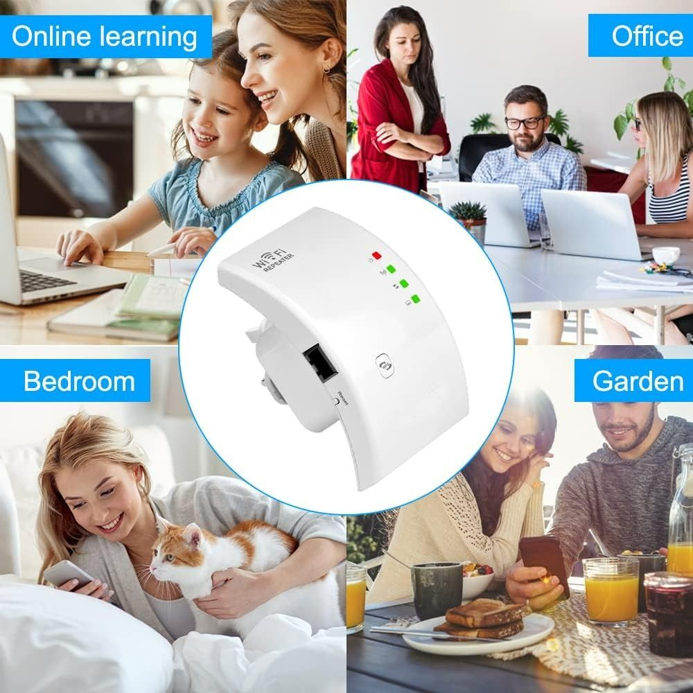 3131) NETVIP N300 WIFI EXTENDER, 300MBPS WIFI EXTENDERS SIGNAL BOOSTER ...