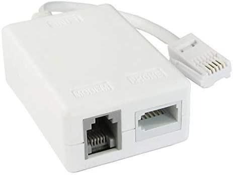 3156) MICRO FILTER WITH TAIL FOR BT BROADBAND ADSL ROUTER/MODEM ...