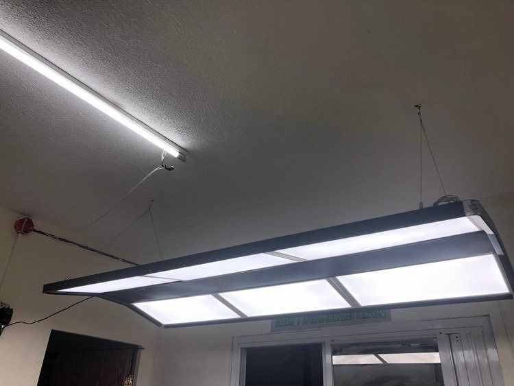 4x8ft MODERN STYLE RECTANGULAR LED LAMP, Sports Equipment, Other Sports ...