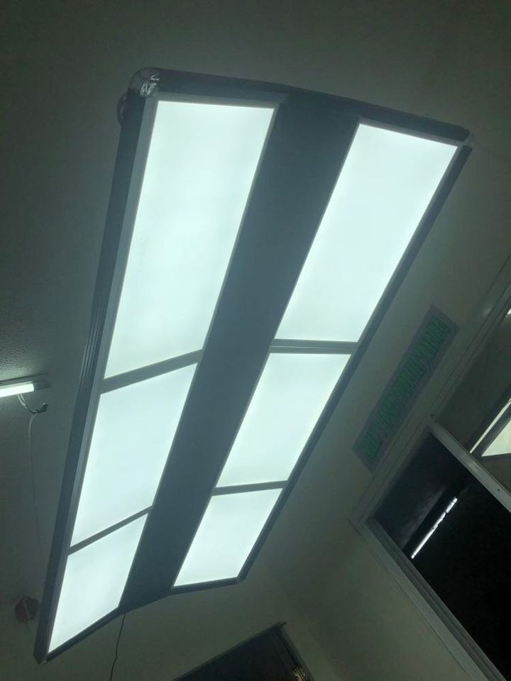 4x8ft MODERN STYLE RECTANGULAR LED LAMP, Sports Equipment, Other Sports ...