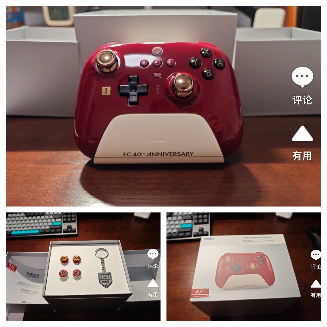 8BitDo FC 40 Anniversary, Video Gaming, Gaming Accessories, Controllers ...