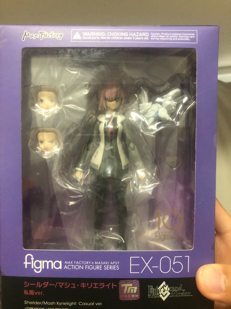 已開 極新 figma EX-051 Mash 瑪修 便服 私服, 興趣及遊戲, 玩具 & 遊戲類 - Carousell