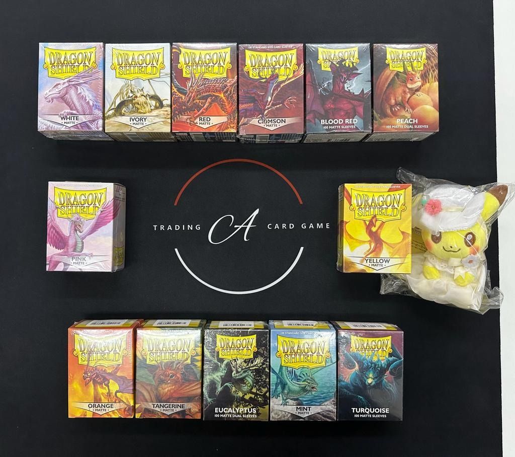 現貨 Dragon Shield 龍盾 卡套 淨色卡套 TCG PTCG #POKEMON 寶可夢 #DGM #UNION ARENA #Shadowverse #Weiss Schwarz ...