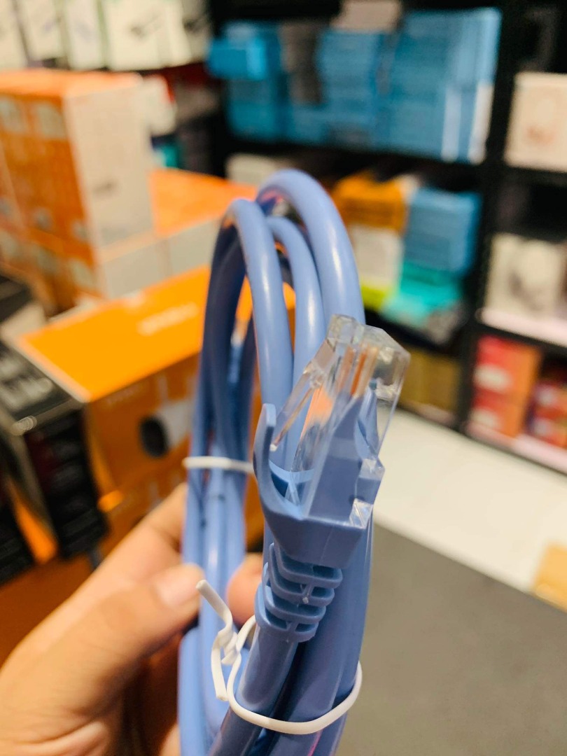 Unitek UTP Cat6 RJ45 (8P8C) Ethernet Cable Blue 2M Y-C810ABL, Computers ...
