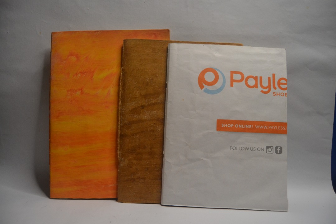 A4 set of Recycled Notebook Kraft paper brown paper Handmade on Carousell