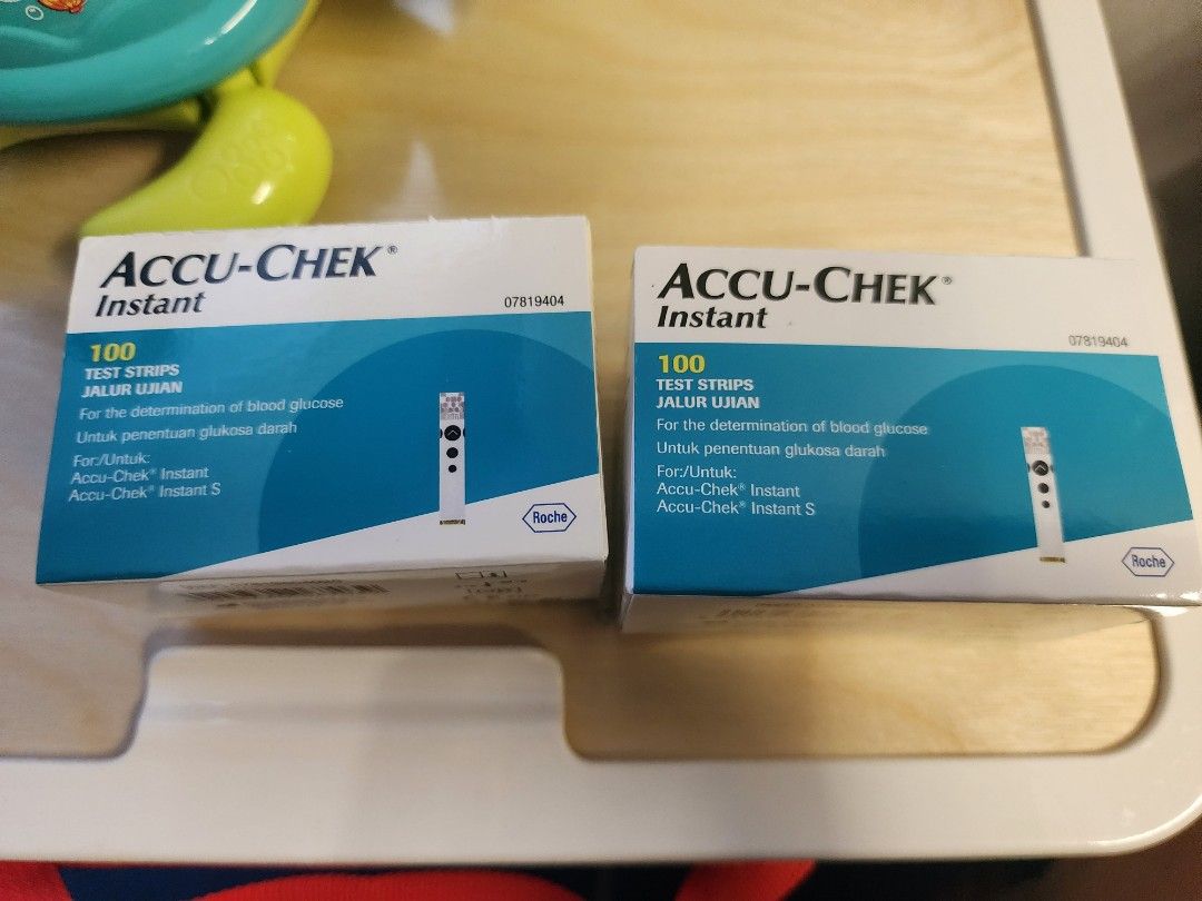 Accu-Chek Instant Test Strips, Health & Nutrition, Medical Supplies ...
