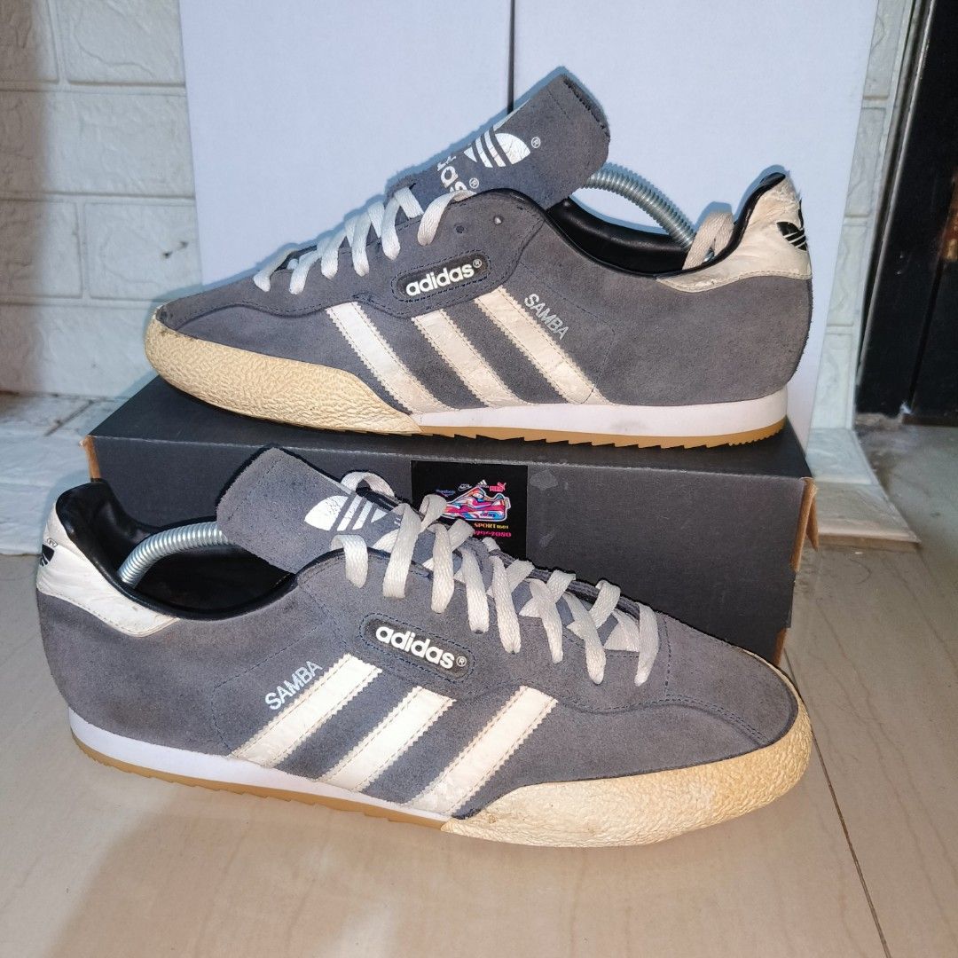 Adidas samba super, Fesyen Pria, Sepatu , Sneakers di Carousell