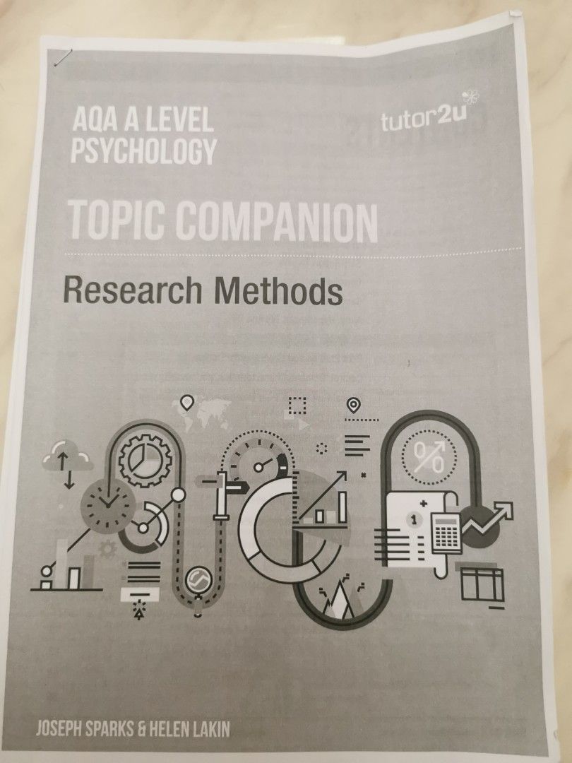 AQA Psychology Year 1 Revision guide + research methods topic companion ...