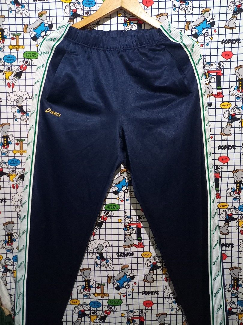 Asics track jogging, Men's Fashion, Tops & Sets, Sleep and Loungewear ...