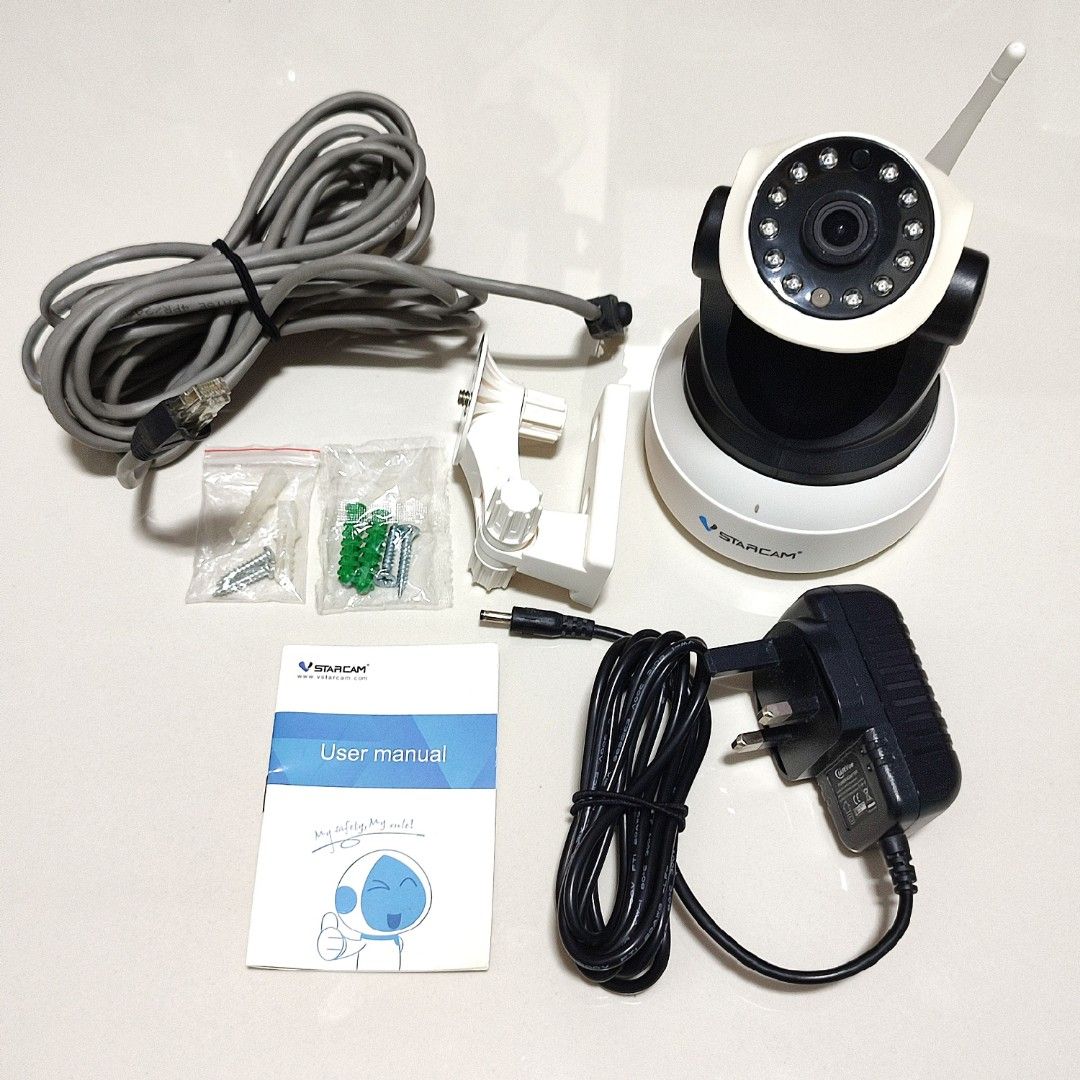 Authentic Vstarcam IP Camera CCTV, Furniture & Home Living, Security & Locks, Security Systems ...