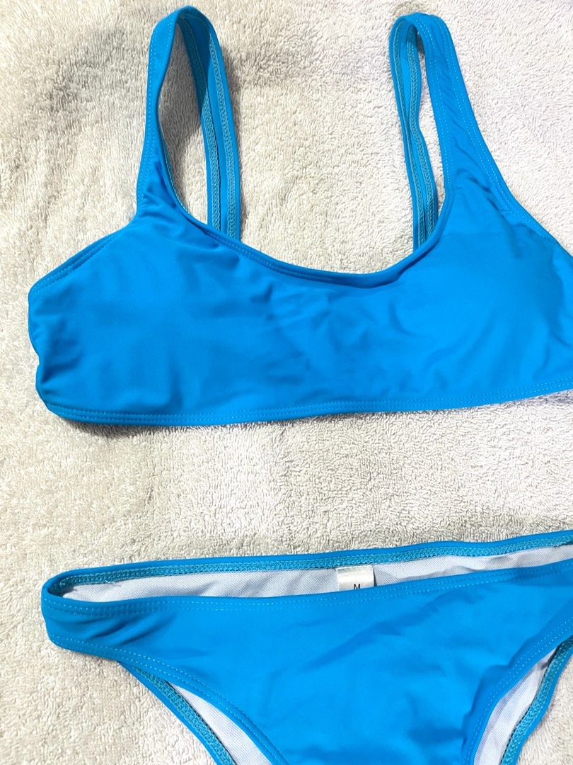 Basic Bikini Two Piece Bikini Color Trend Swimsuit Push Up Swimwear ...