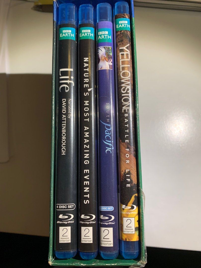 BBC Earth blu ray full set, TV & Home Appliances, TV & Entertainment ...