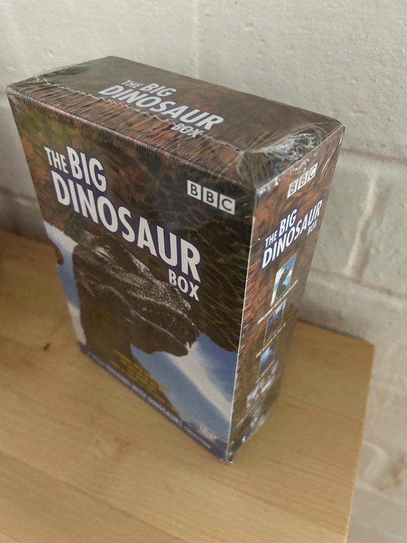 BBC THE BIG DINOSAUR BOX 與龍同行系列 巨龍全集 5DVD 珍藏套裝 完封未拆, 興趣及遊戲, 音樂、樂器 & 配件 ...