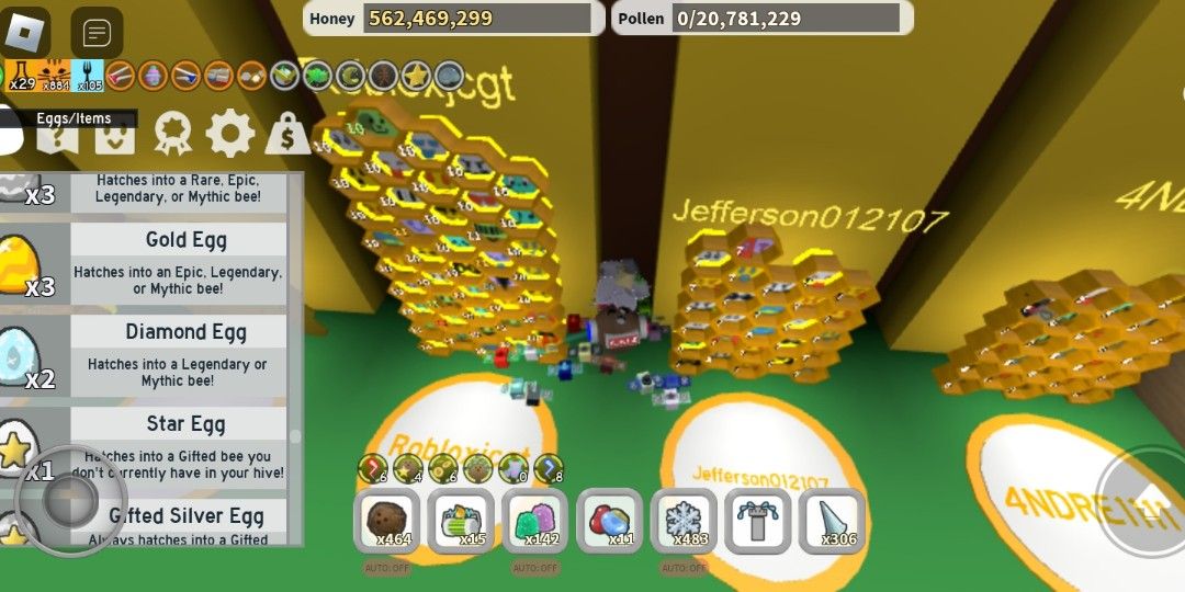 Bee Swarm Simulator Stacked Account, Video Gaming, Video Games, Others ...