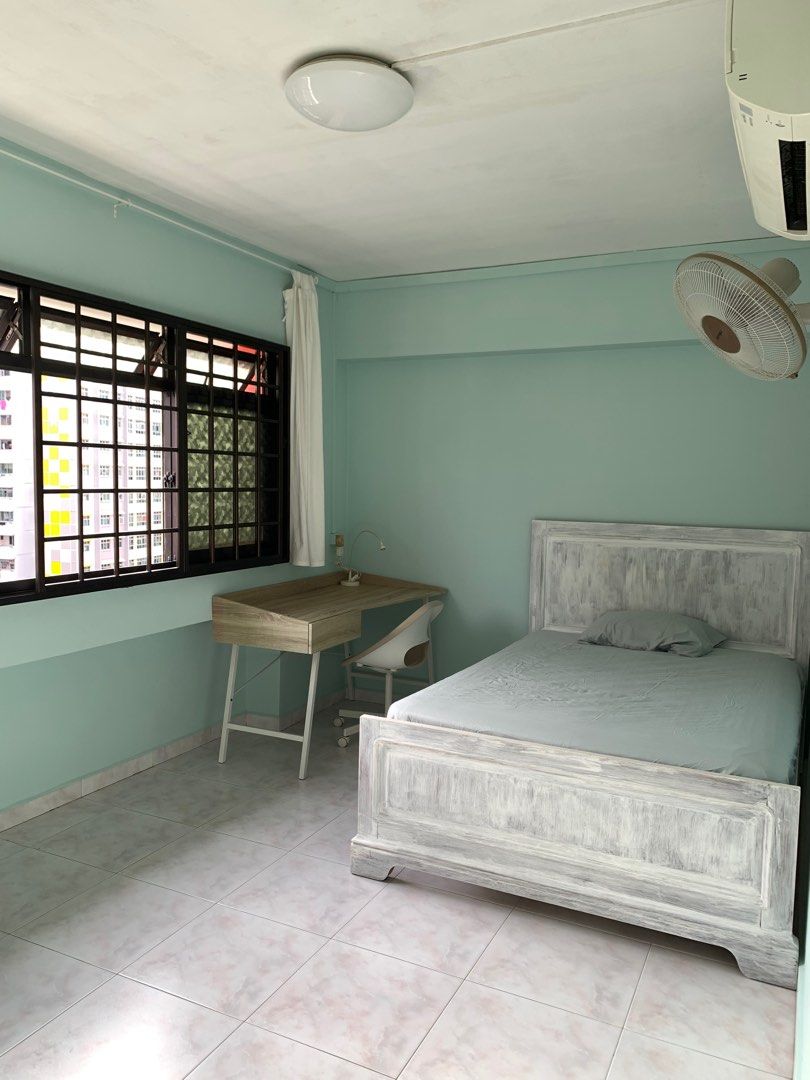 Big and windy HDB 4 room high floor corner unit with excellent floor ...