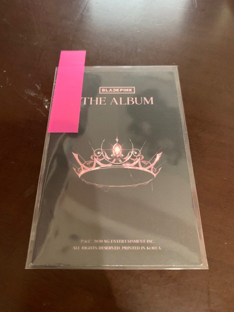 BLACKPINK LISA THE ALBUM PHOTOCARD pc, Hobbies & Toys, Memorabilia ...