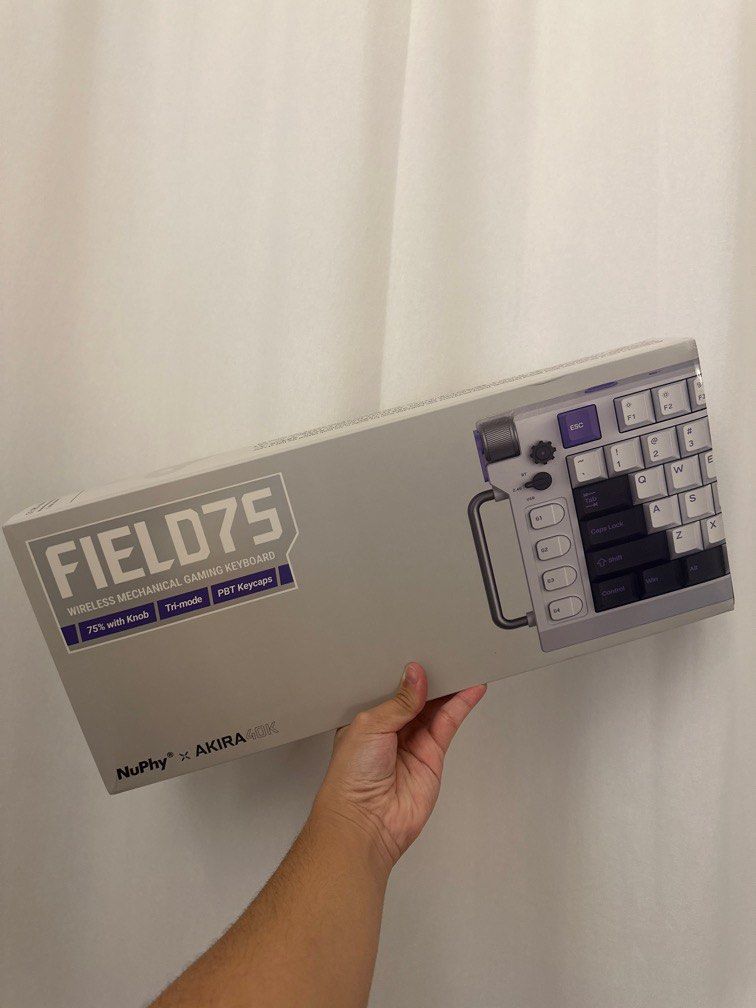 BNIB Nuphy Field 75 Mechanical Keyboard (Cherry Quicksilver), Computers ...