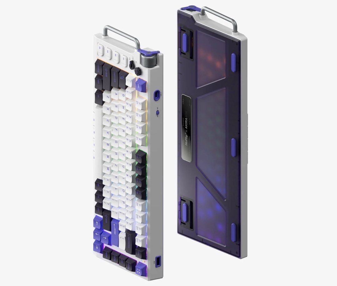 BNIB Nuphy Field 75 Mechanical Keyboard (Cherry Quicksilver) + shine ...