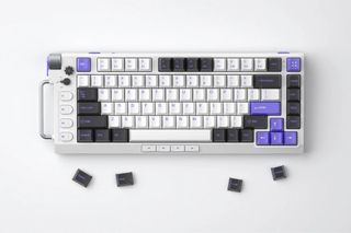 BNIB Nuphy Field 75 Mechanical Keyboard (Cherry Quicksilver) + shine ...