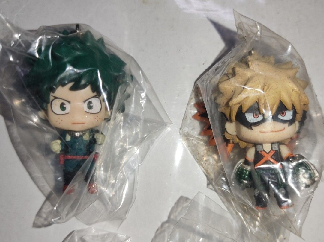 Boku no hero academia mini figure gacha Todoroki dabi deku bakugo ...