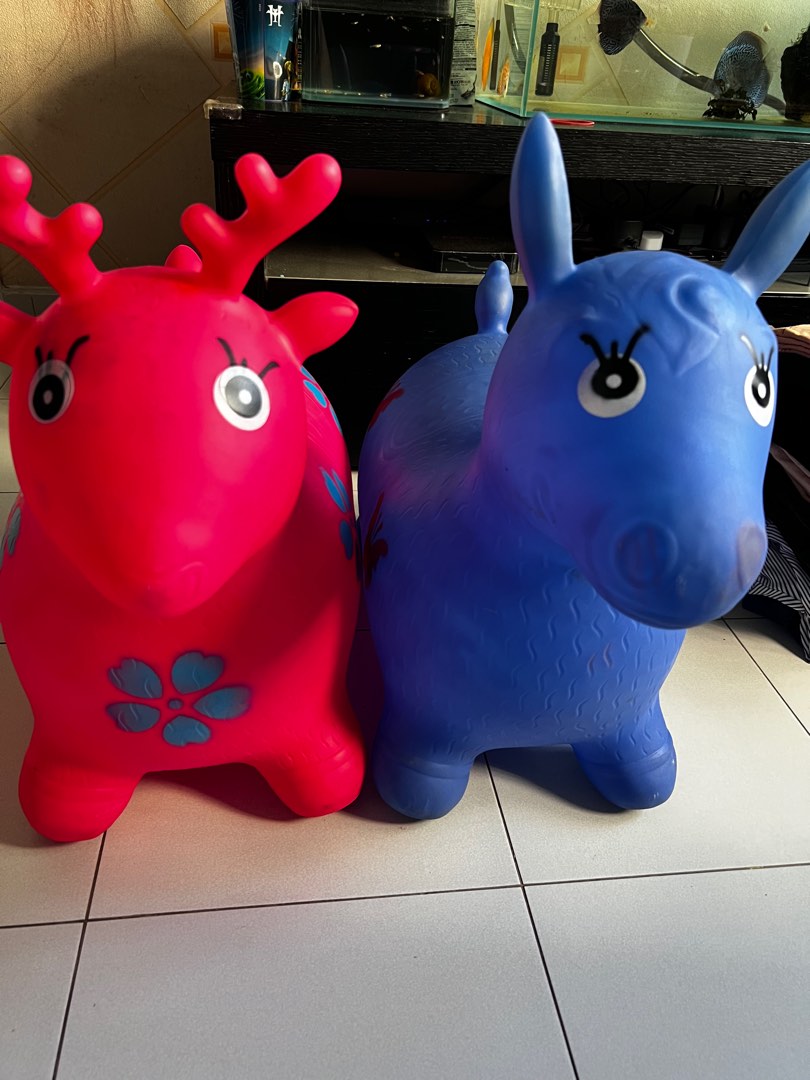 Bouncy horse/donkey, Babies & Kids, Infant Playtime on Carousell