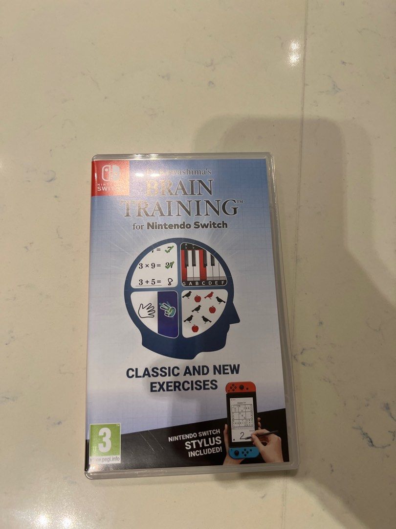 Brain Training Nintendo Switch, Video Gaming, Video Games, Nintendo on ...