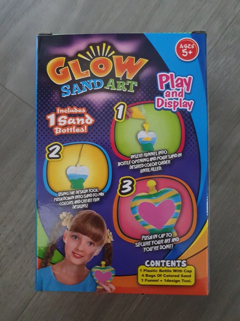 Brand New Glow Sand Art - Fun Toy/Present for Kids, Hobbies & Toys ...