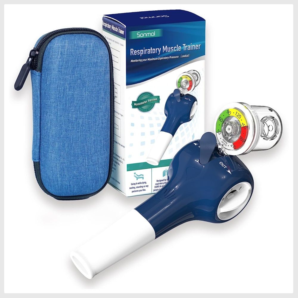 Breathing Exercise Device for Lungs Natural Breathing Trainer Lung ...