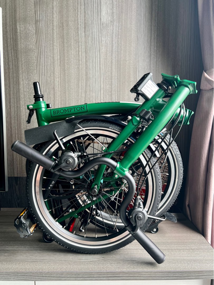 Brompton 2023 models matcha green flame lacquer racing green house red ...