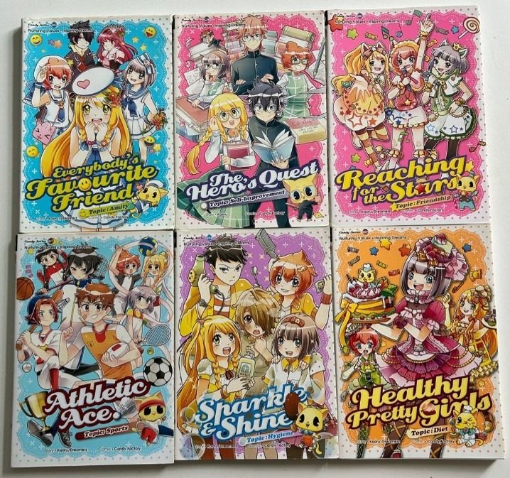 CANDY SERIES #1-50 FULL SET, Hobbies & Toys, Books & Magazines, Comics ...