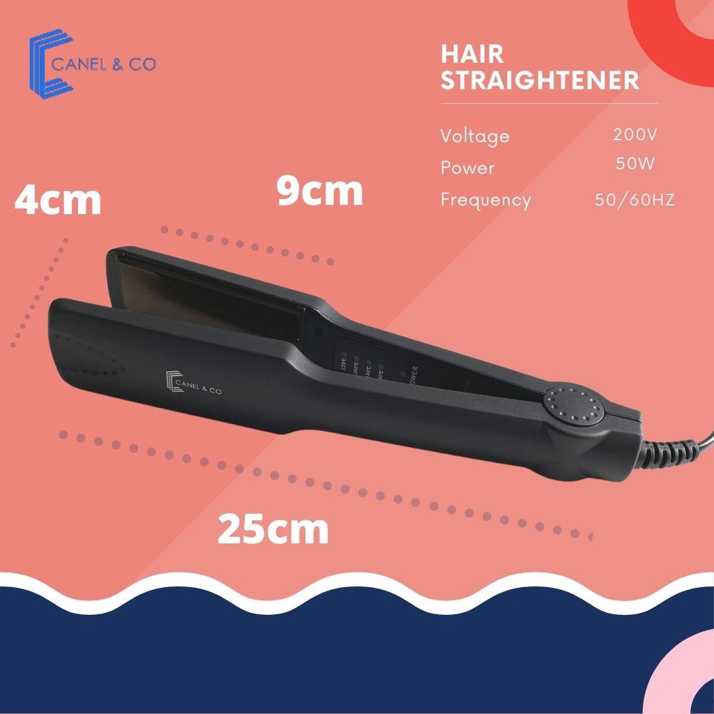 CANEL&CO [2in1] Rambut Kerinting & Pelurus Hair Curler & Straightening ...
