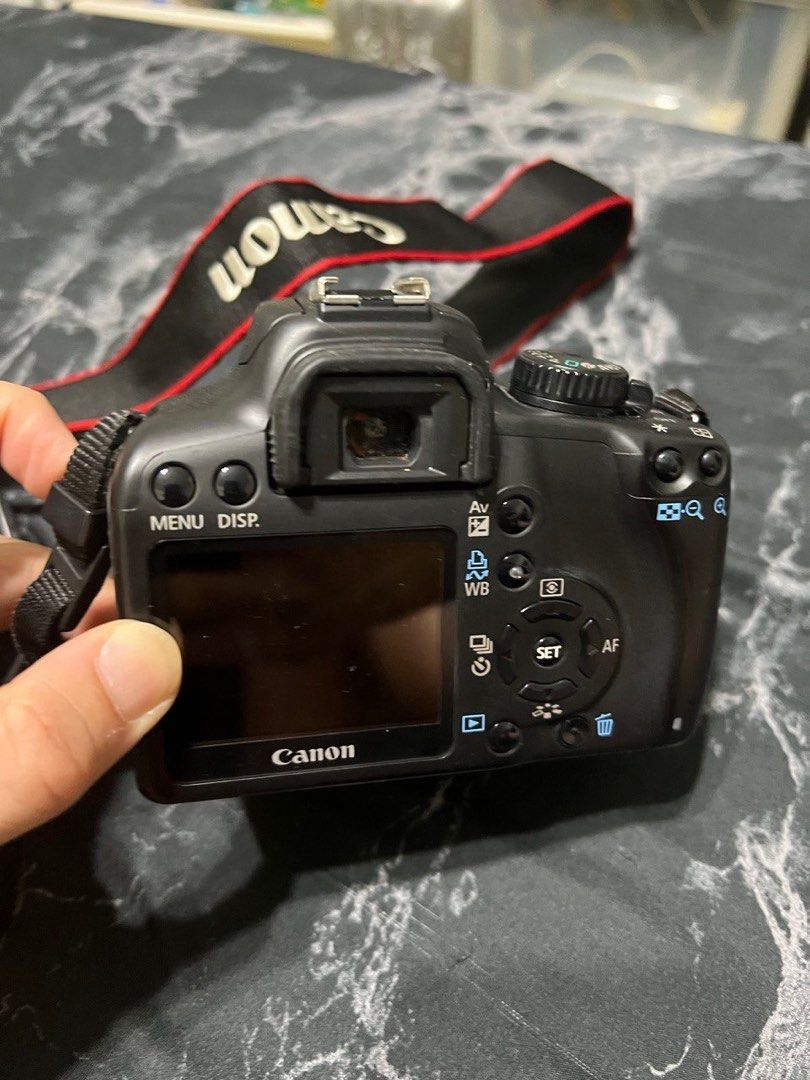 Canon 1000D DSLR camera, Photography, Cameras on Carousell