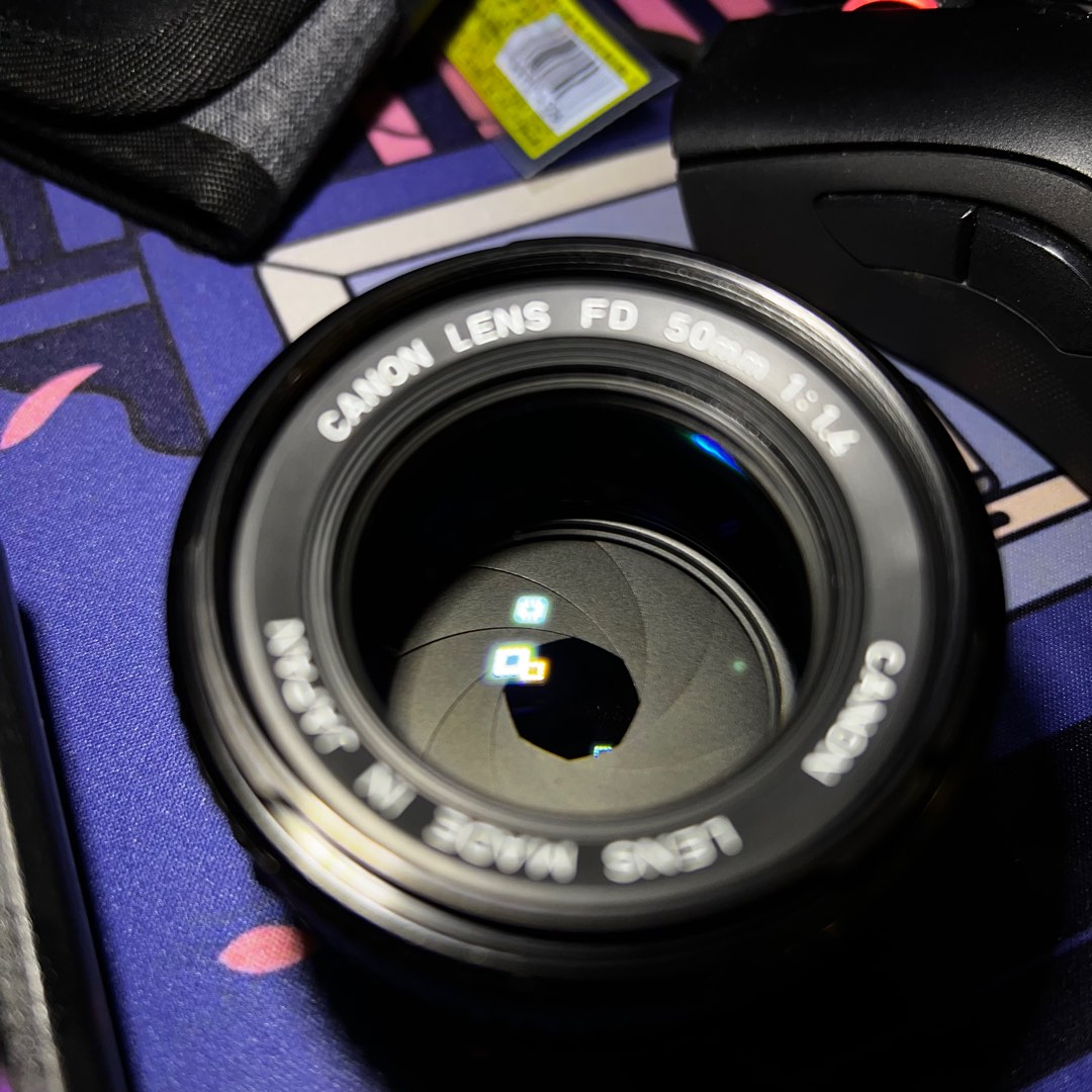 Canon nFD 50mm F1.4, Photography, Lens & Kits on Carousell