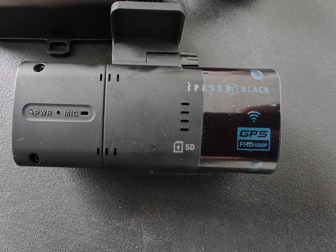 Car Dashcam Ipass Black FHD Car Cam with parking surveillance, Car Accessories, Accessories on ...