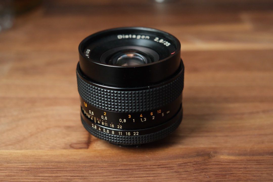 Carl Zeiss Distagon 35mm f2.8 CY mount, Photography, Lens & Kits on ...