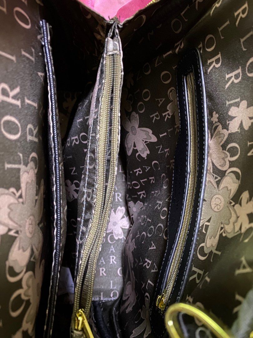 CARLO RINO Classic Basic Backpack, Women's Fashion, Bags & Wallets ...